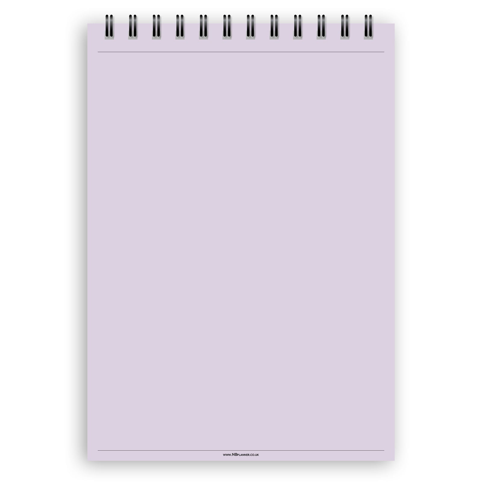 A5 plain paper notepad | Spiral desk pad | Coloured and white paper