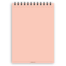 A5 plain paper notepad | Spiral doodle notepad