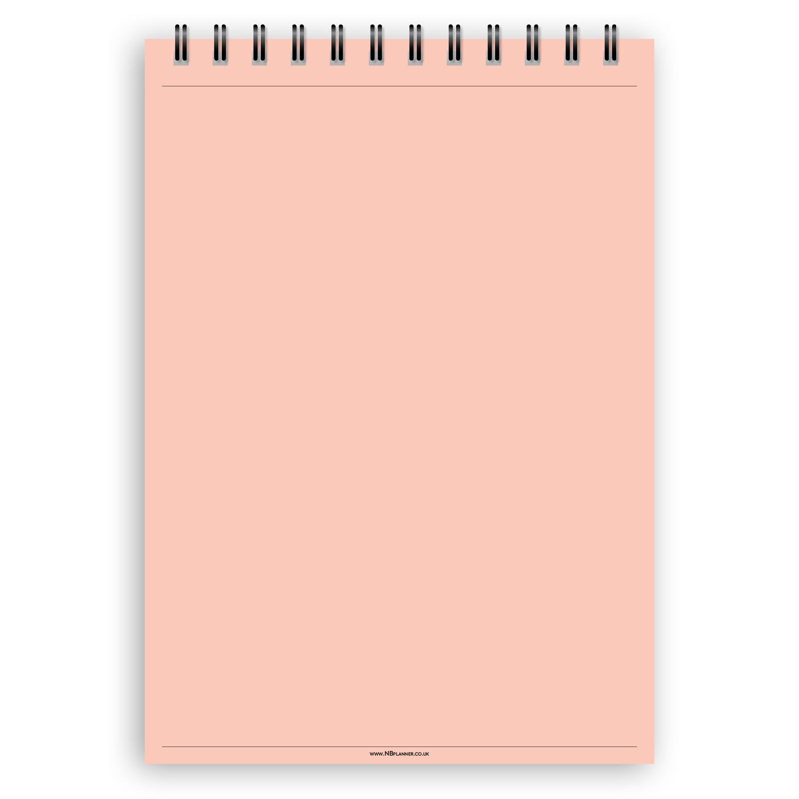 A5 plain paper notepad | Spiral desk pad | Coloured and white paper