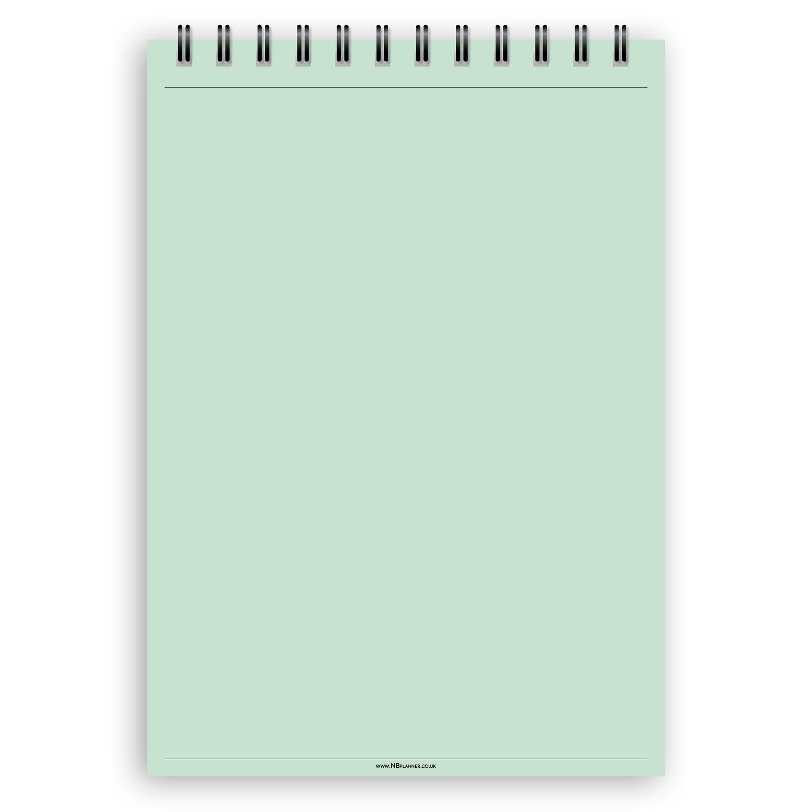 A5 plain paper notepad | Spiral desk pad | Coloured and white paper
