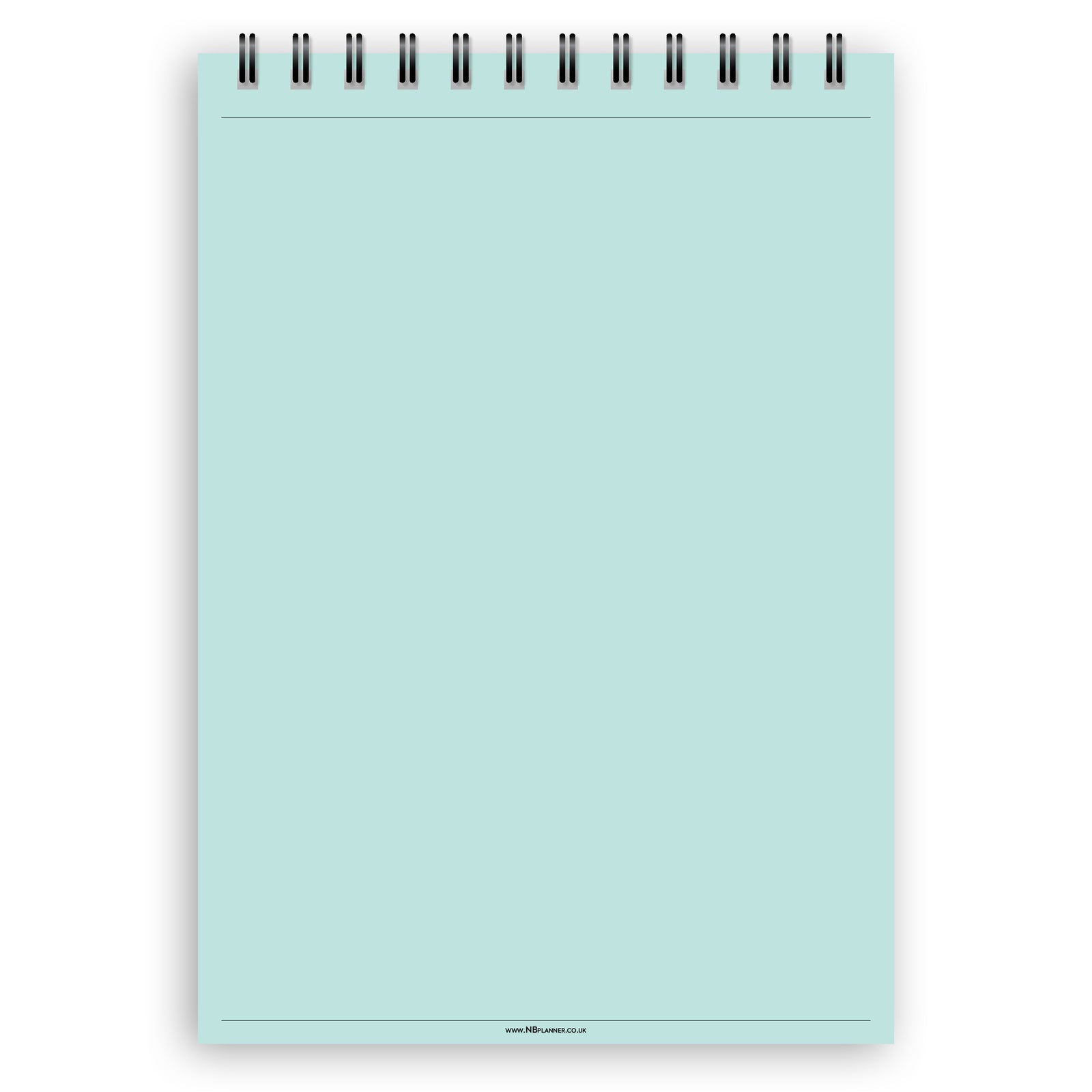 A5 plain paper notepad | Spiral desk pad | Coloured and white paper